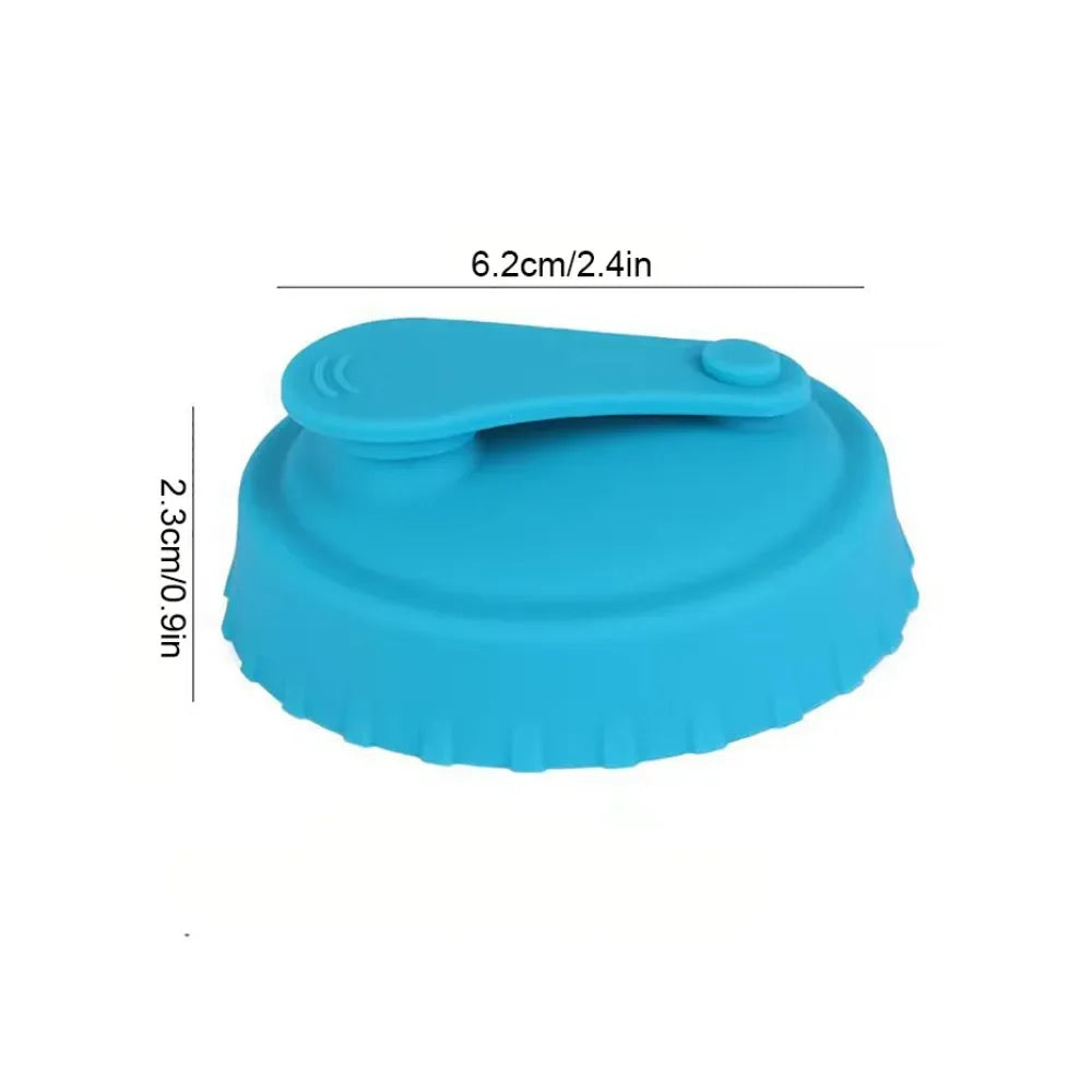 Silicone Soda Can Lid Reusable Can Stopper for Soda Beer Drinks Juice ...